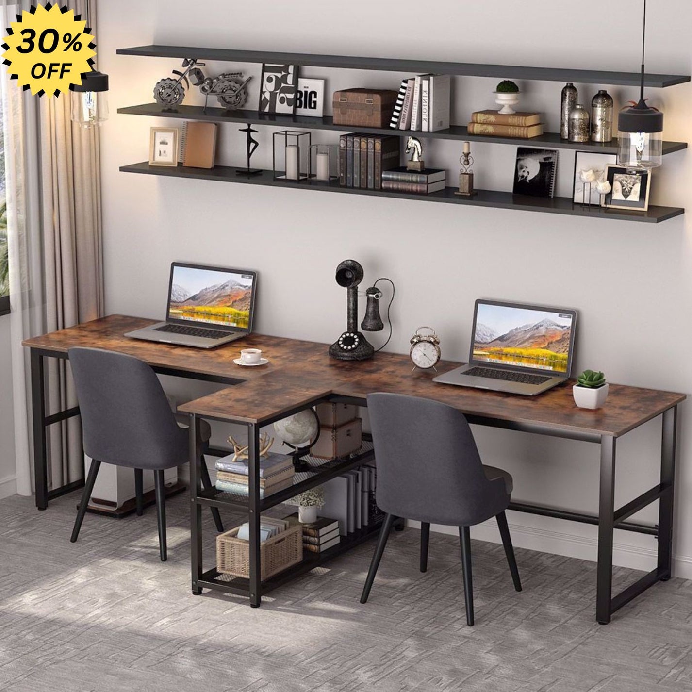 Side by Side Workstation – Creative Home Furnishing